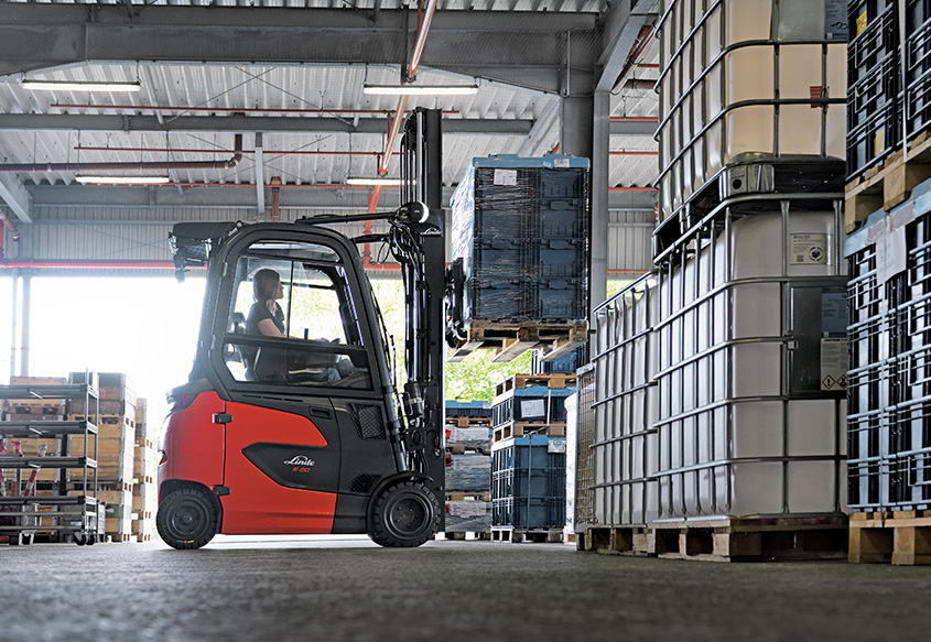 Linde truck - kvalitet gaffeltruck med stor driftsikkerhed